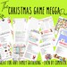 15 Christmas Games Megga Bundle, Instant Download, Christmas Party ...