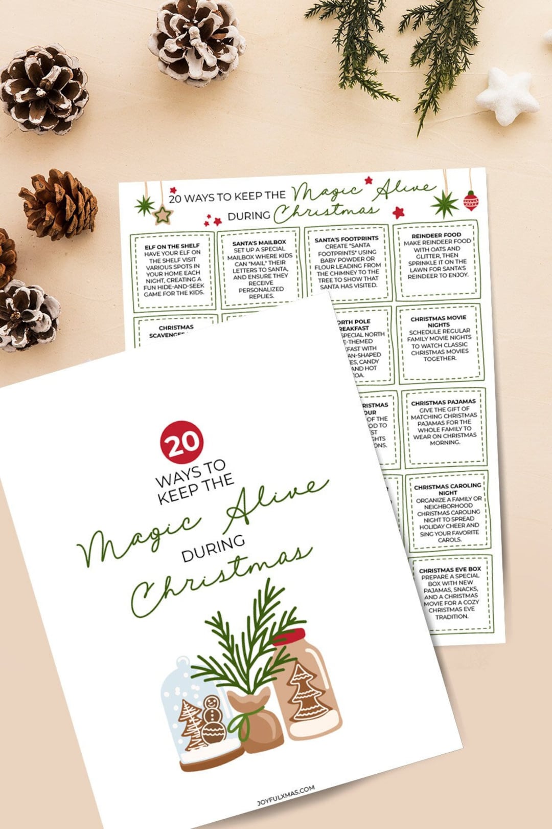 20 Ways to Keep the Magic Alive During Christmas, Digital Download ...