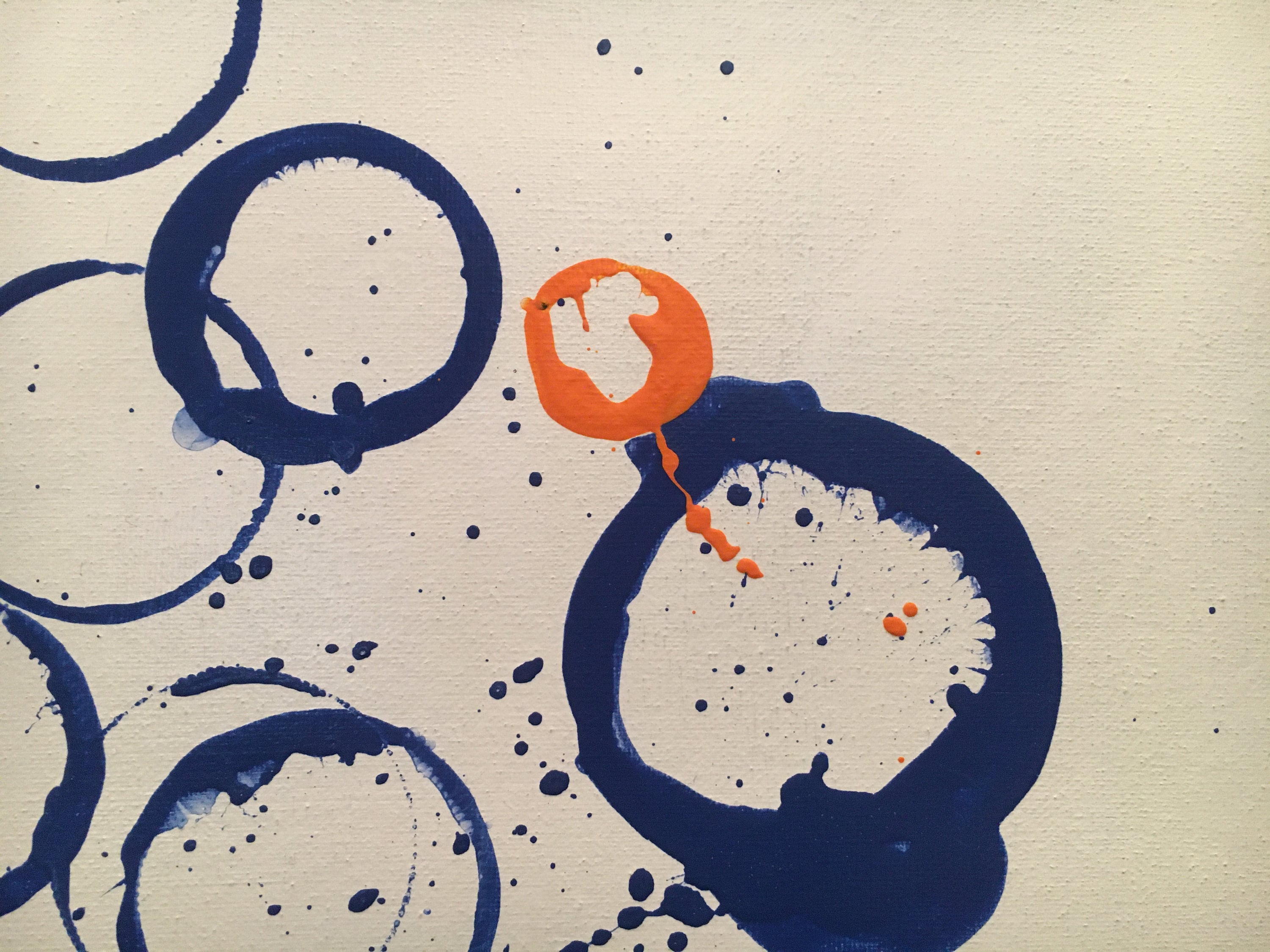 Canvas Abstract Art Wall Hanging - Etsy