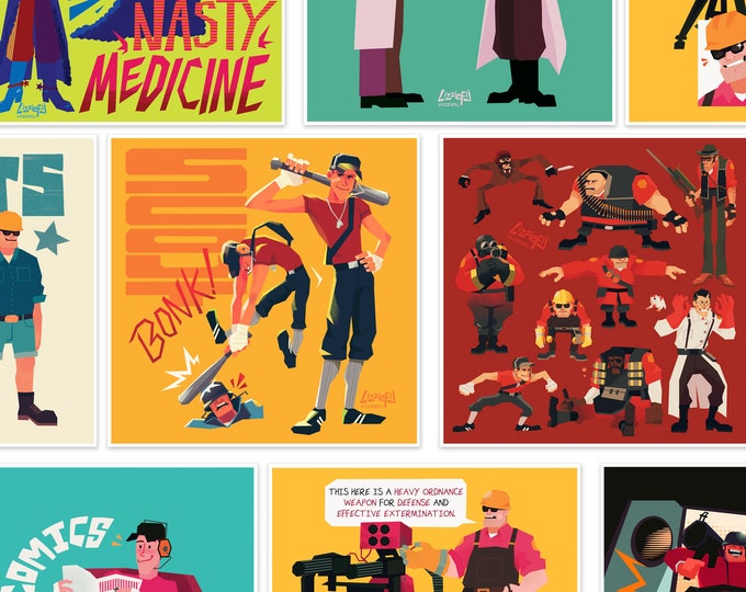 TF2 Scout Acrylic Keychain - Etsy