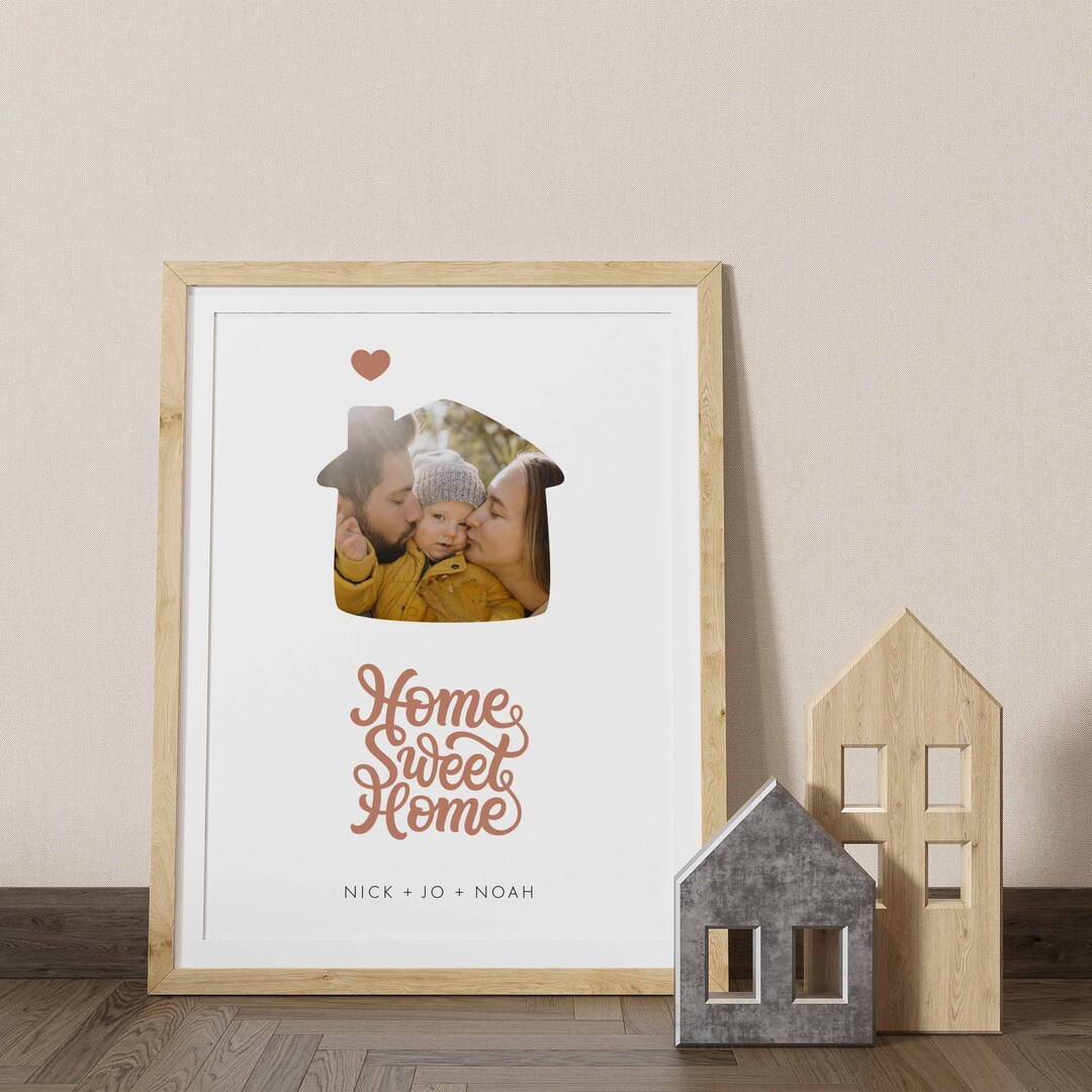 New Home Poster Personalised Poster New Home Gift Personalised New Home ...