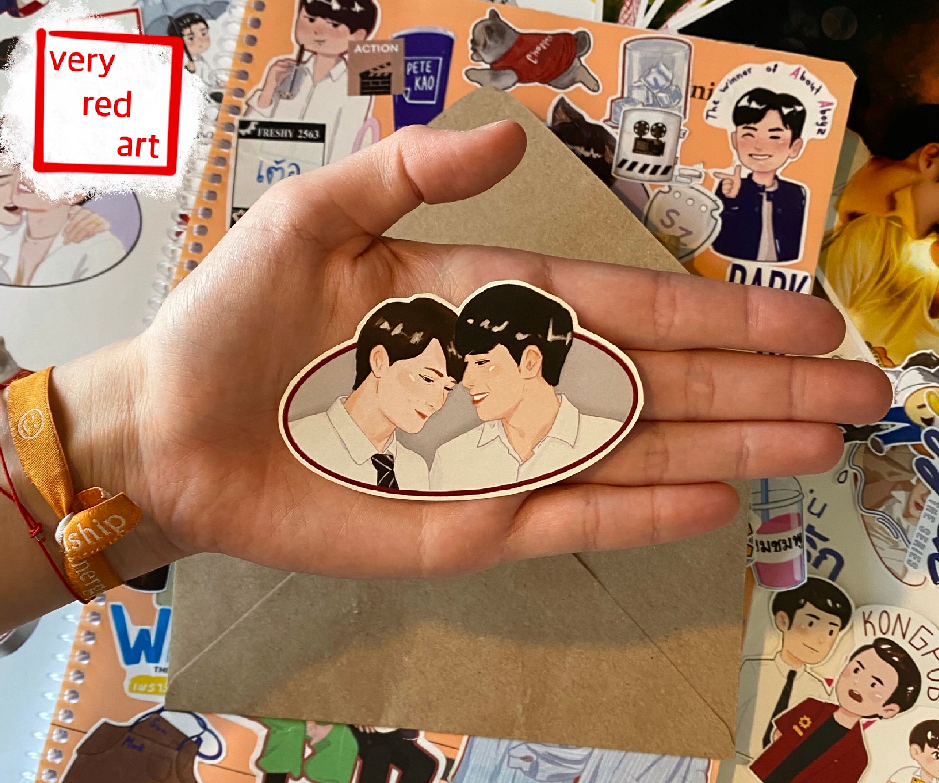 SOTUS the Series Stickers: Thai BL Drama, Sticker Pack LGBTQ Pride - Ex ...