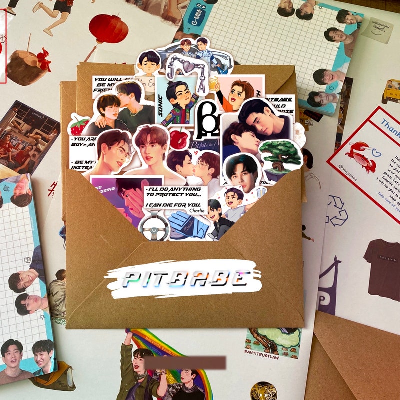 Thai Bl Series Stickers - Etsy