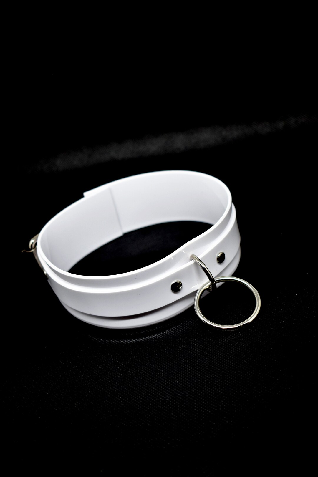 White PVC Neck Collar - Etsy