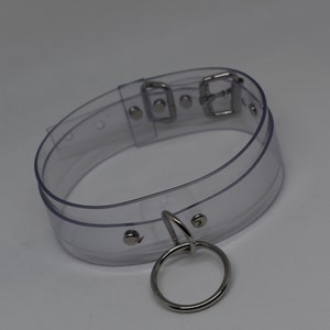 Clear PVC Neck Collar - Etsy