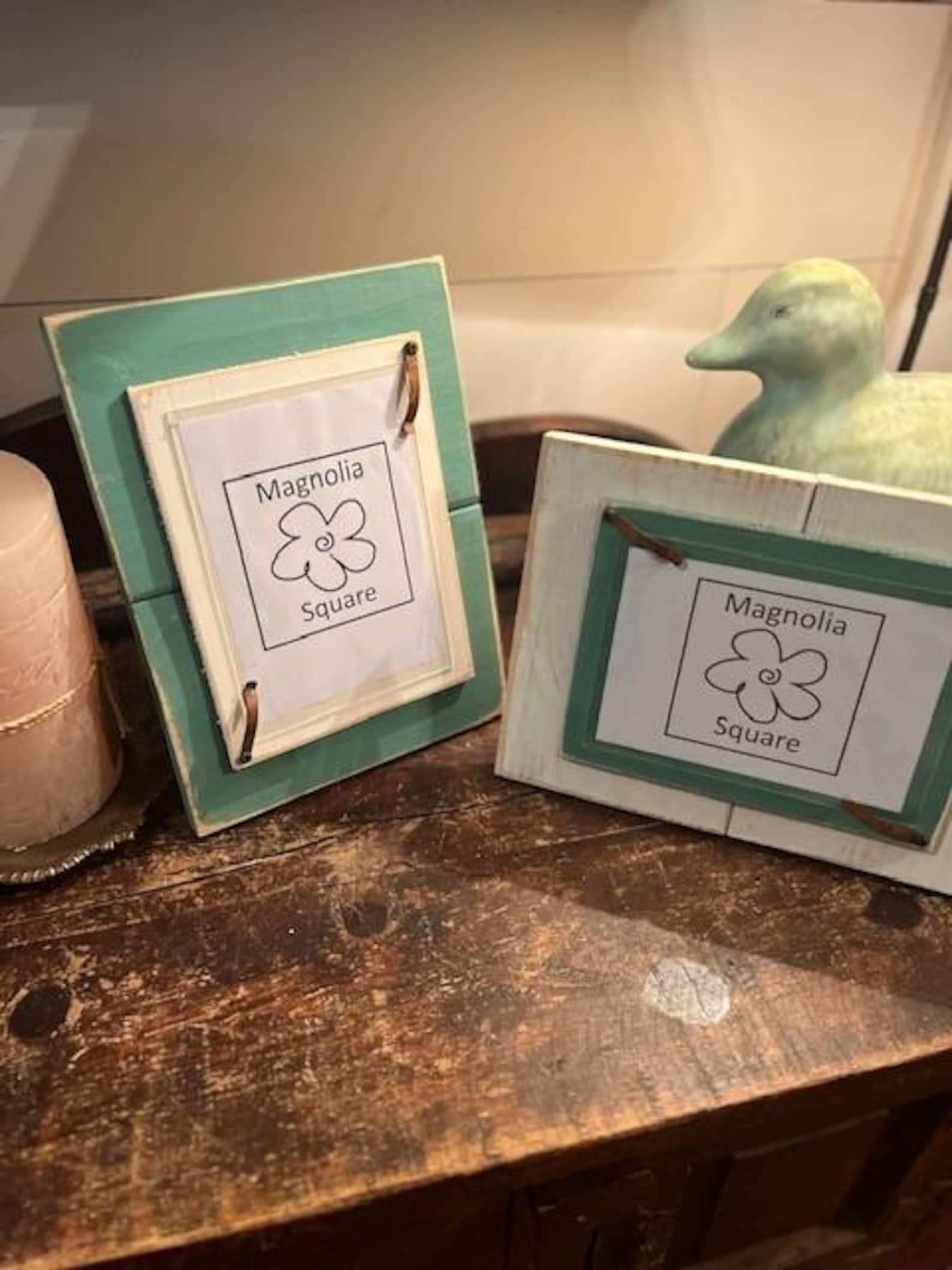 4x6 and 5x7 Rustic Stand up Picture Frame Made From Reclaimed Materials ...