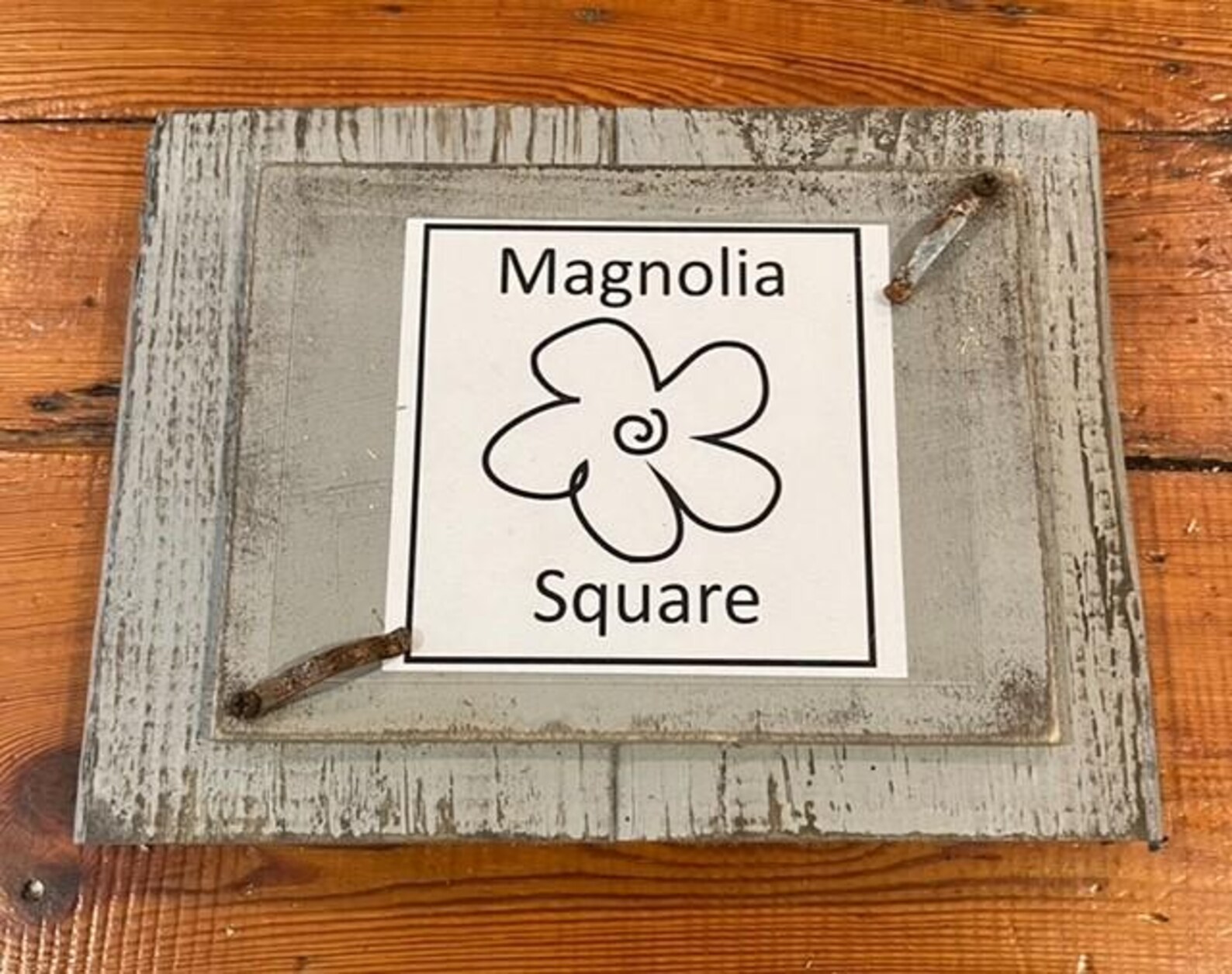 4x6 and 5x7 Rustic Stand up Picture Frame Made From Reclaimed Materials ...