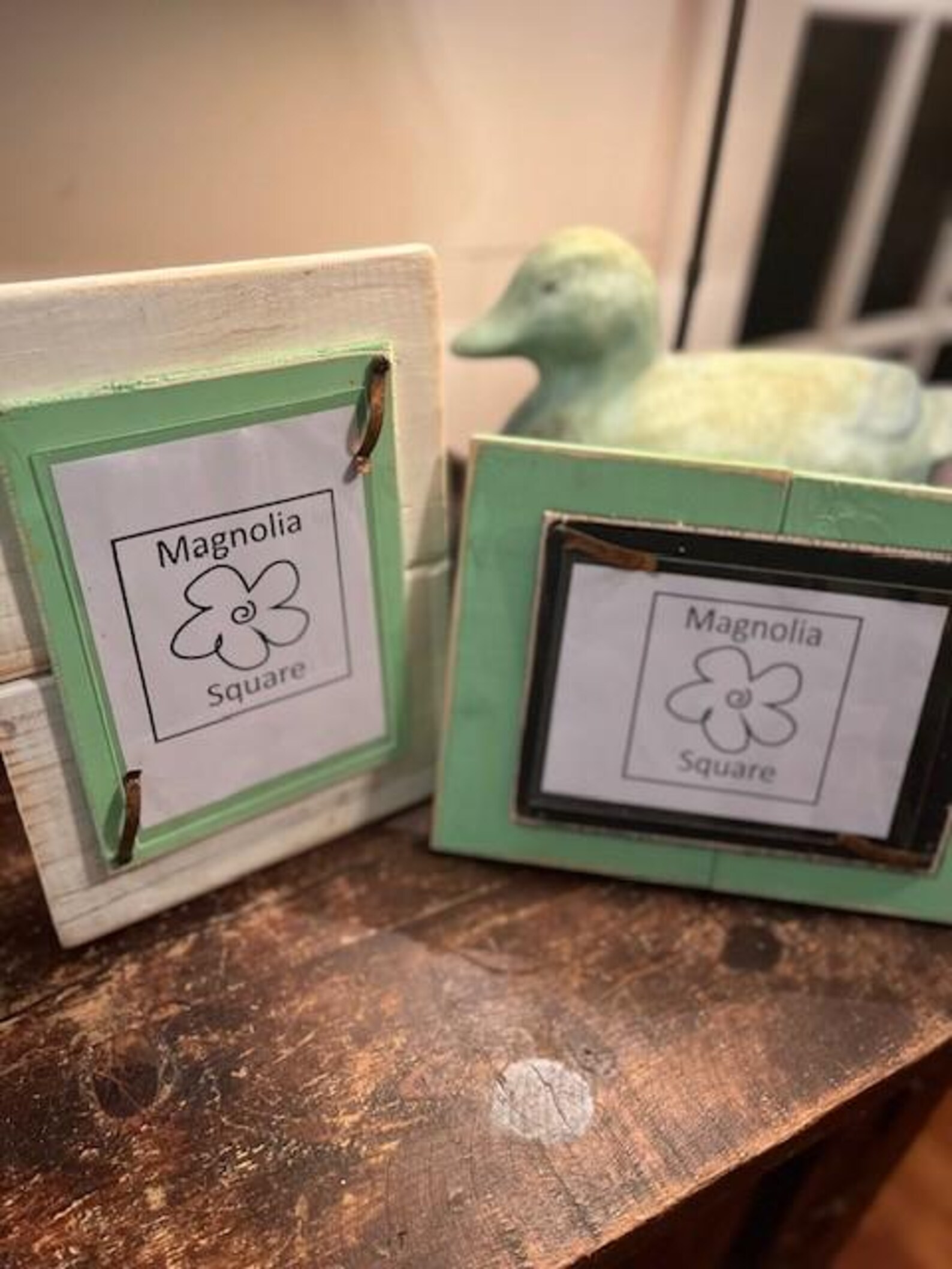 4x6 and 5x7 Rustic Stand up Picture Frame Made From Reclaimed Materials ...