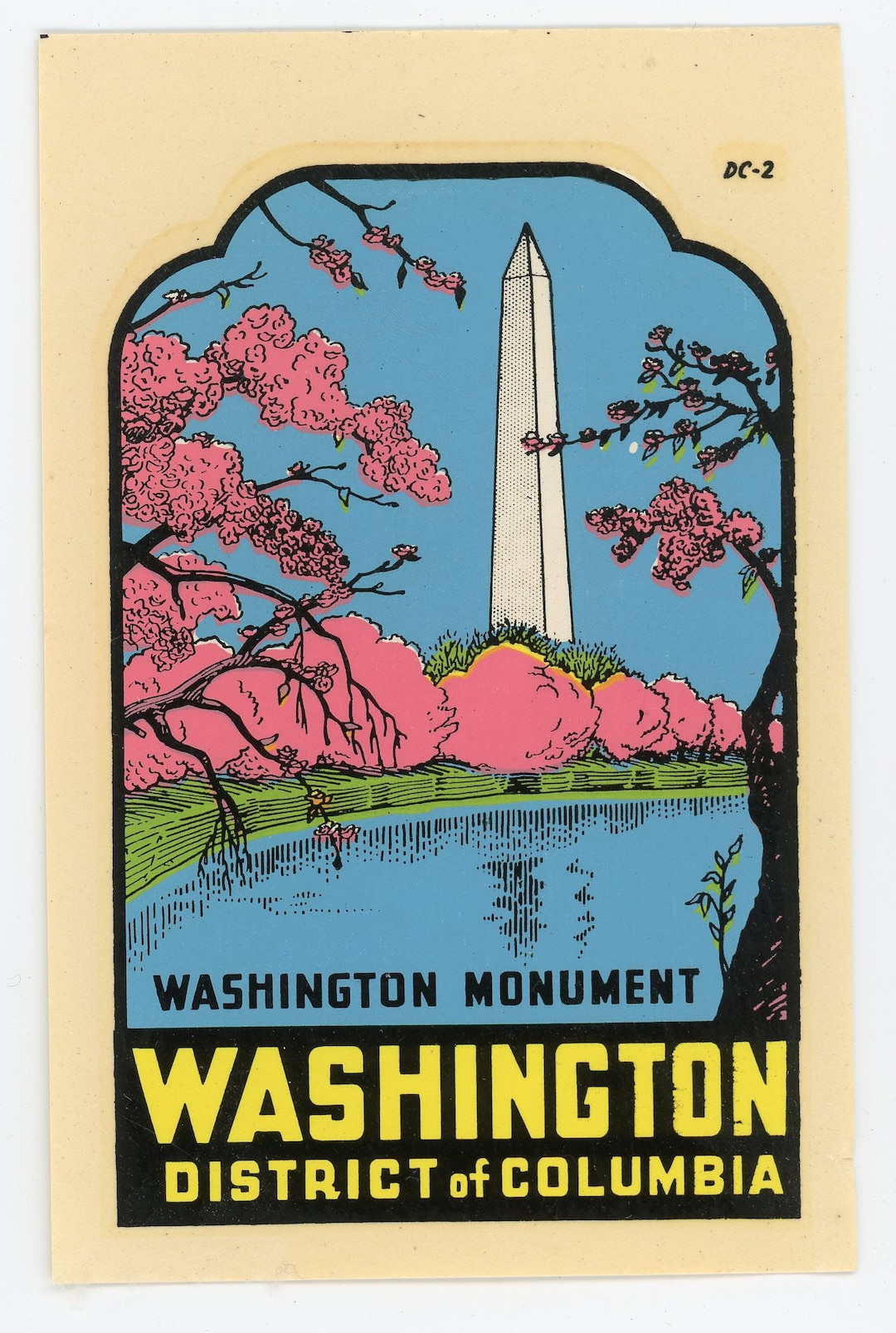 Vintage Unused Lindgren-turner Co. Decal - Washington District of ...