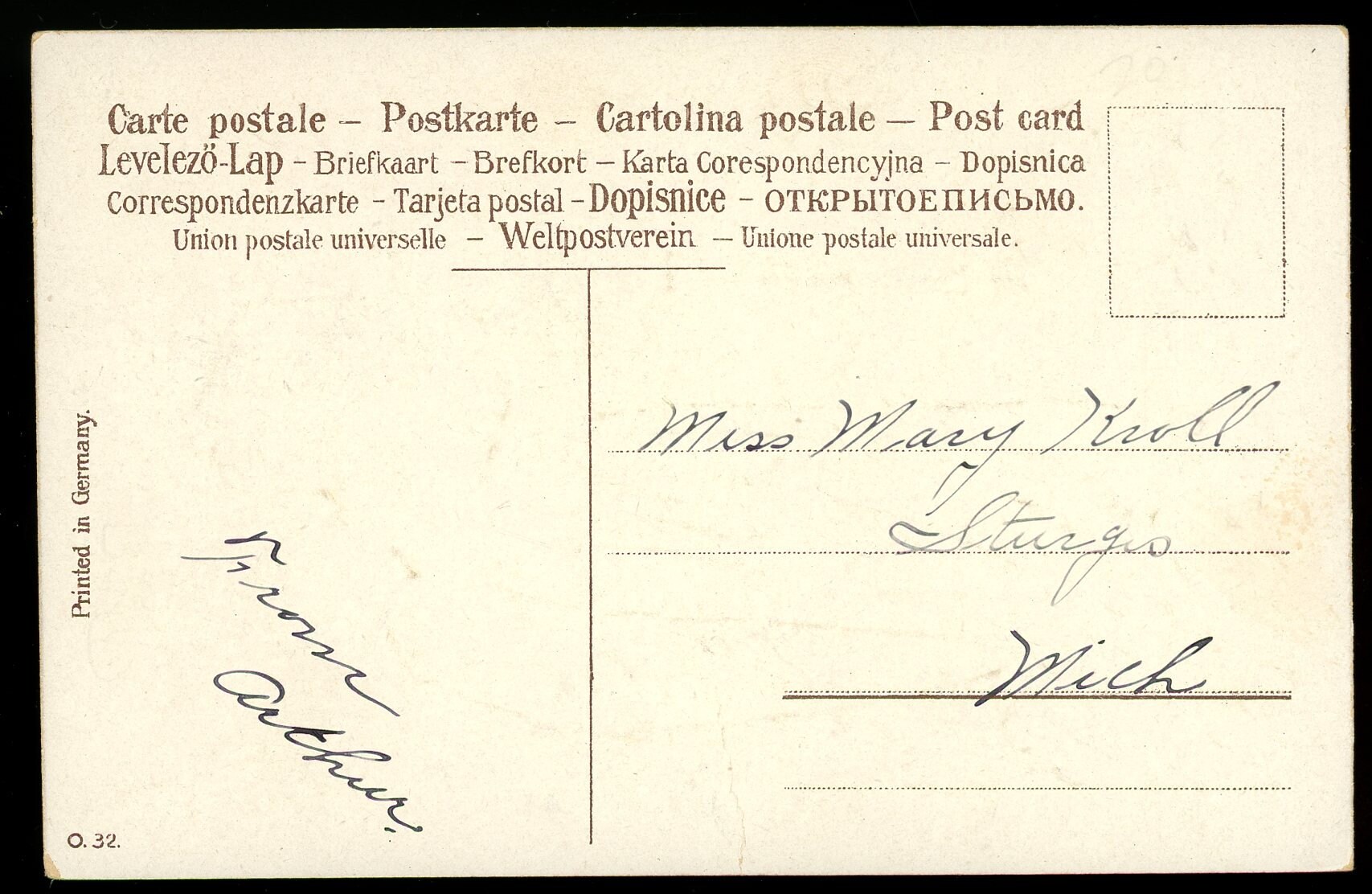 Antique Easter Postcard. Angel Hugging Cross. Purple Flowers. Silver ...