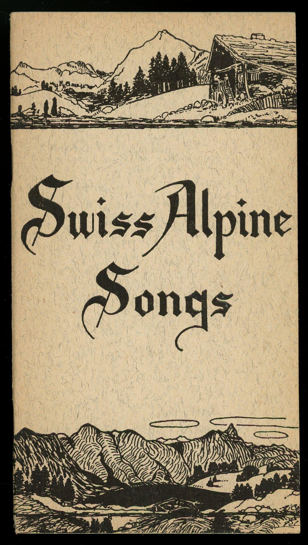 Vintage Songbook - Swiss Alpine Songs (1949). Yodeling. - Etsy