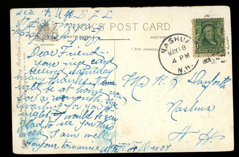 Patriotic Postcard. Celebrating Union Victory in Civil War. Flags ...
