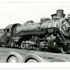 Railroad RPPC - Union Pacific 2480. Denver, Colorado 1948. Robert J ...