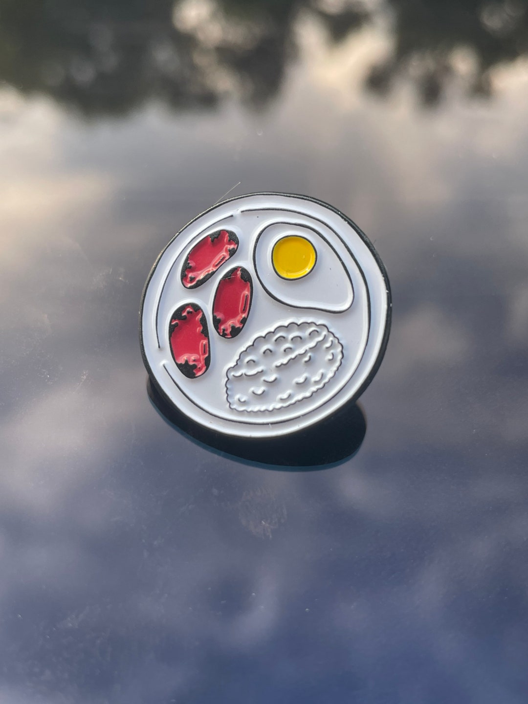 Filipino Breakfast Longsilog Soft Enamel Pin Badge - Etsy
