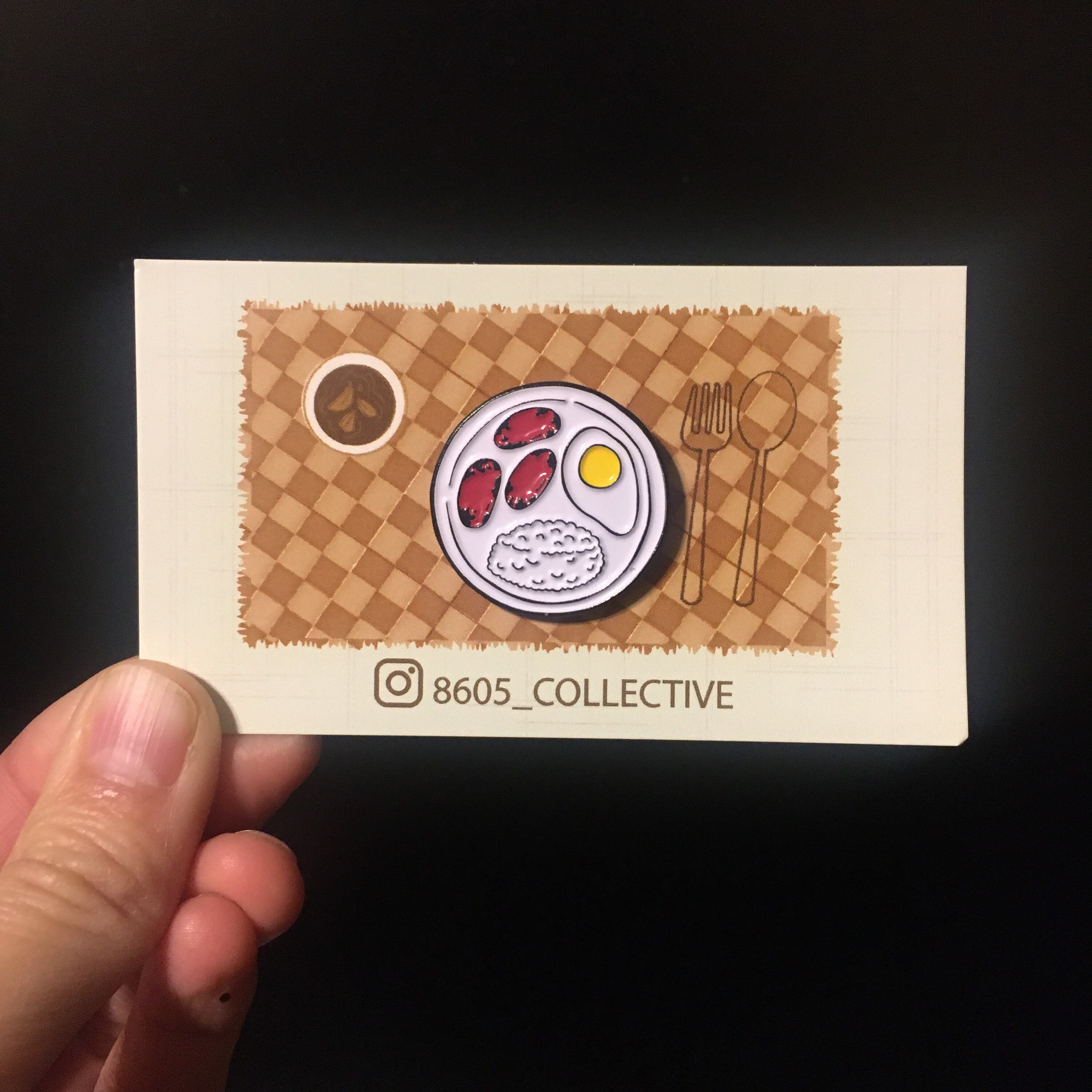 Filipino Breakfast Longsilog Soft Enamel Pin Badge | Etsy