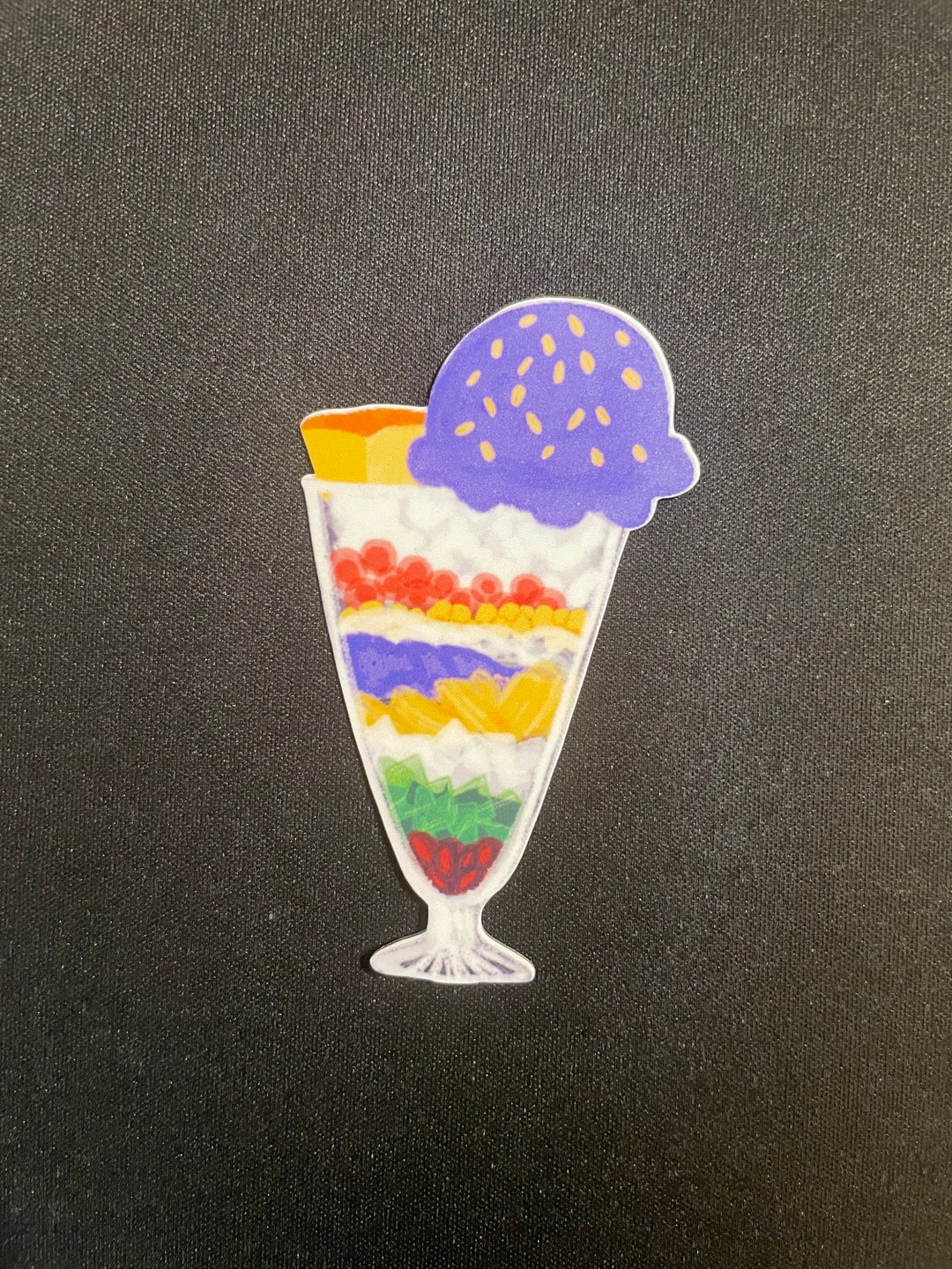 Filipino Dessert Halo Halo Shaved Ice Sticker - Etsy