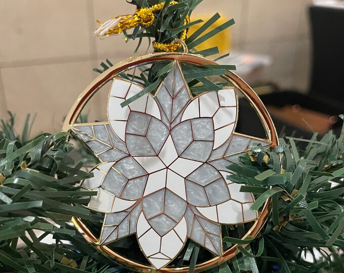 White Pearl Capiz Look Filipino Parol Ornament - Etsy
