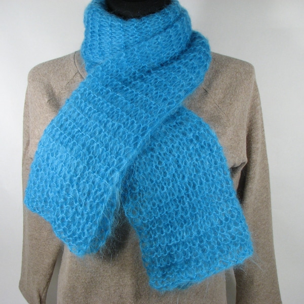 Light Blue Scarf - Etsy