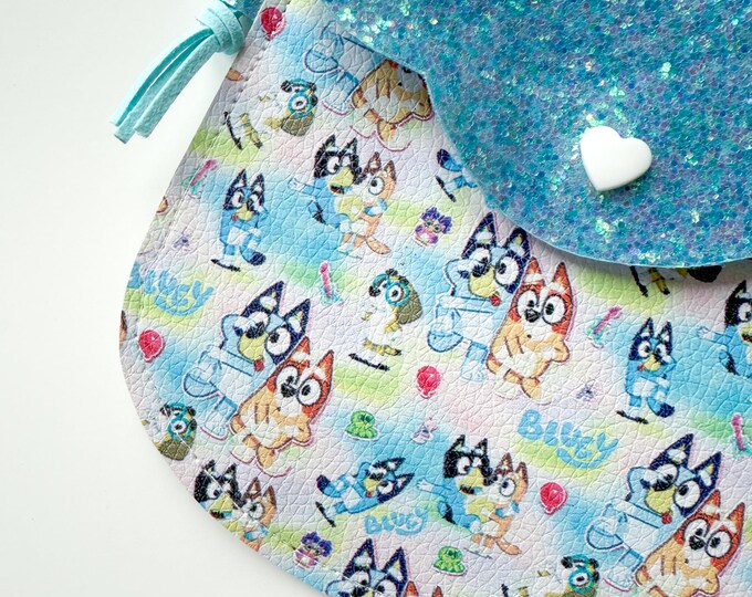 Bluey Silly Faux Leather Toddler Purse - Etsy