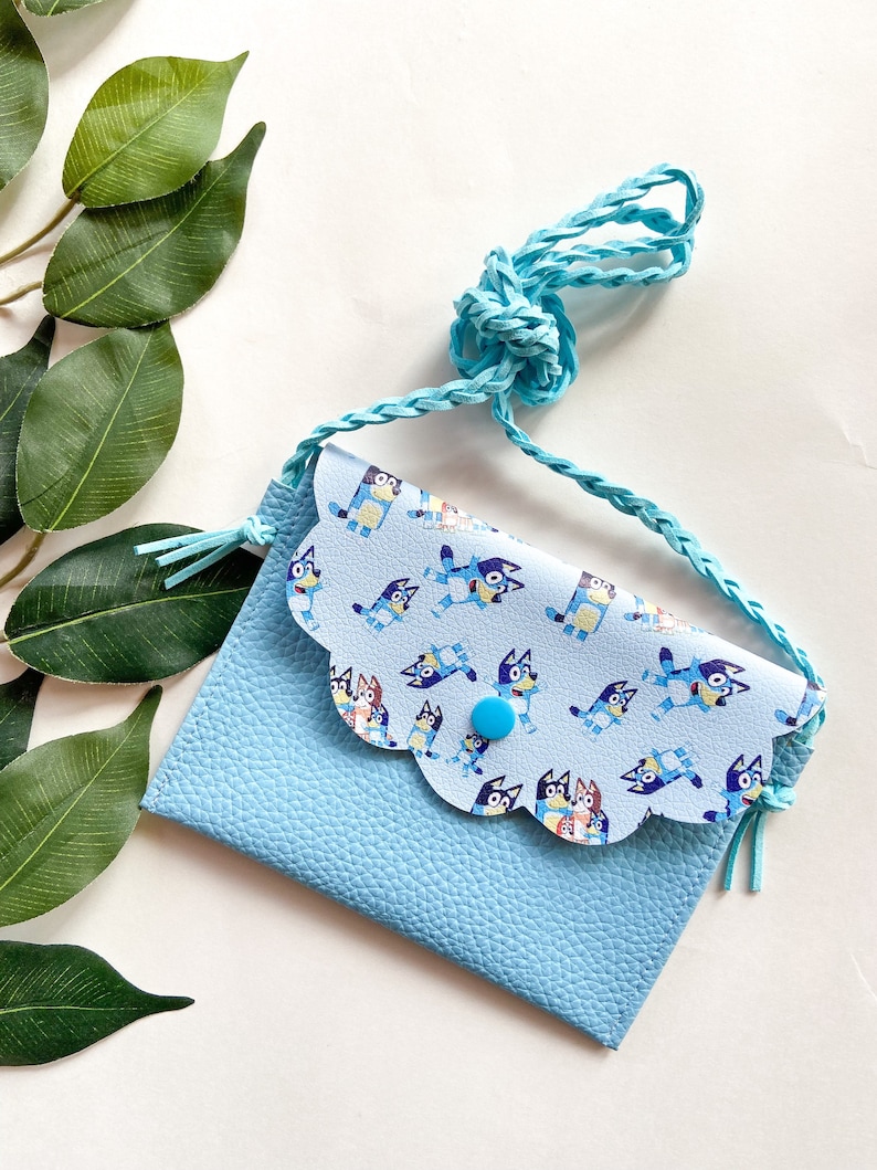 Bluey Dog Faux Leather Toddler Childrens Purse - Etsy