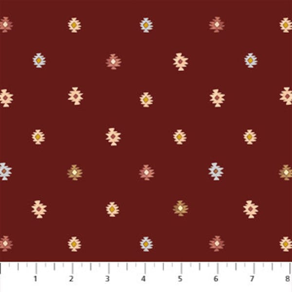 Aztec Print Fabric - Etsy UK