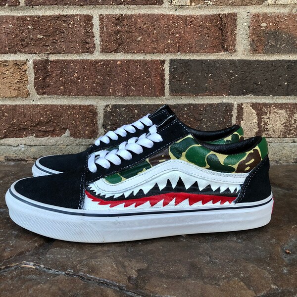 Bape Vans - Etsy