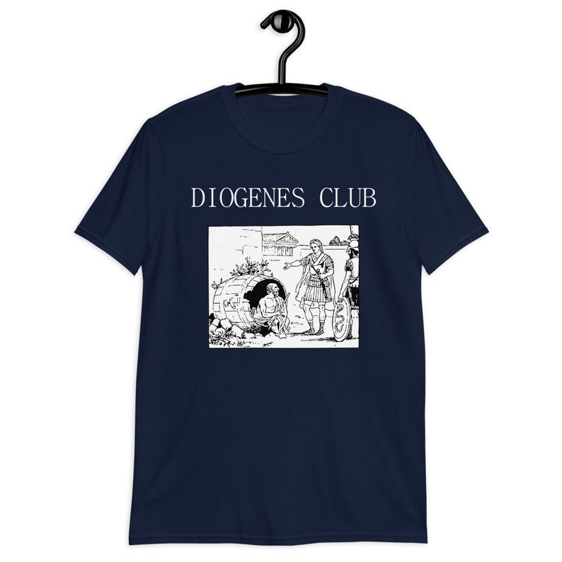 Diogenes Club T-shirt, Ancient Greek Philosopher Clothing, Diogenes ...