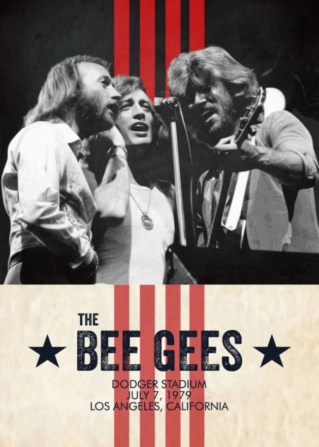 Bee Gees Concert 1979 The Bee Gees Art Print Photo Art | Etsy