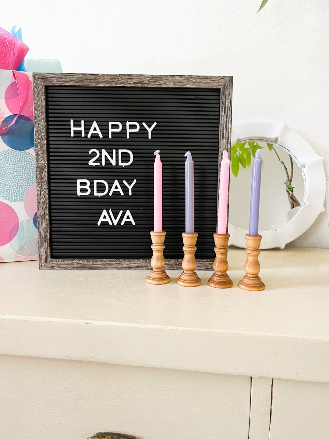 Mini Candle Sticks, Wooden Candle Holders, Wood Candle Holders, Candle ...