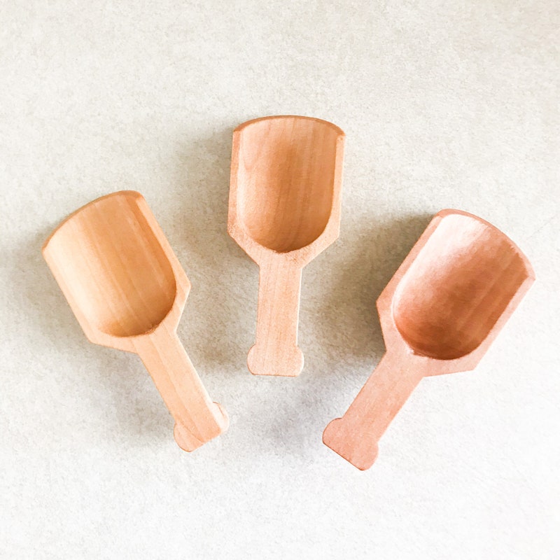 Mini Wooden Spoons - Etsy