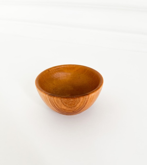 Wood Pinch Bowl/wood Dipping Bowl/pinch Bowl/wooden Condiment - Etsy