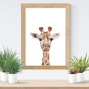Baby Giraffe Print Giraffe Print - Etsy