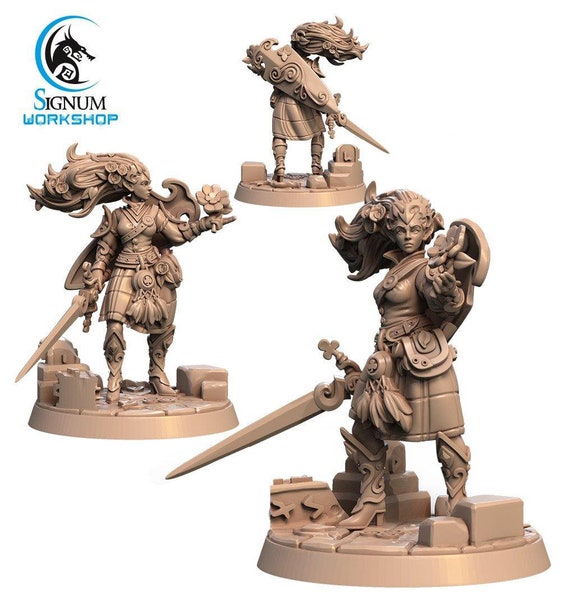 Toys & Games Tabletop RPG Miniature Fergus Knight Miniature Signum ...