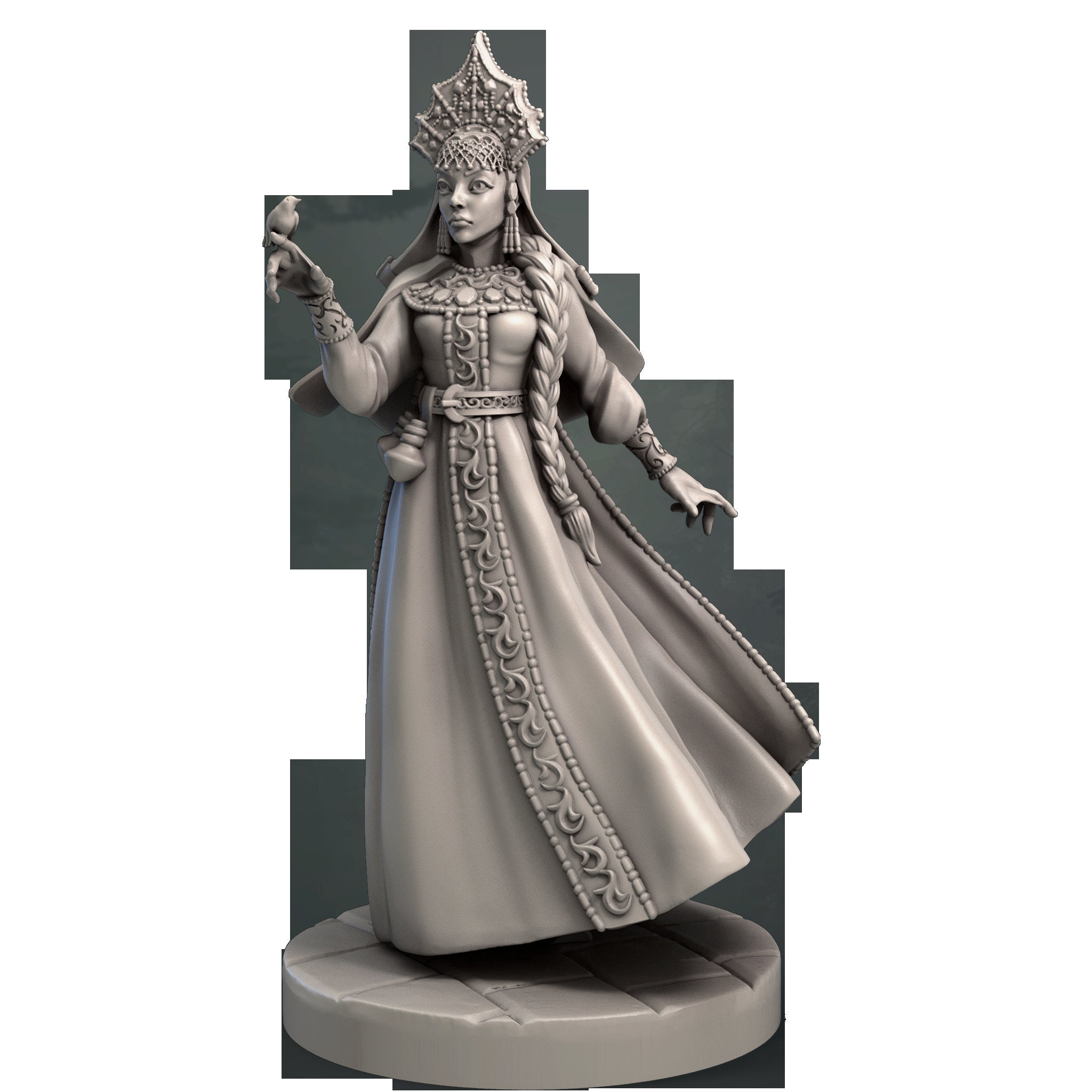 Role Playing Miniatures Toys DnD,Pathfinder Vasilisa-Frog Princess 4K ...