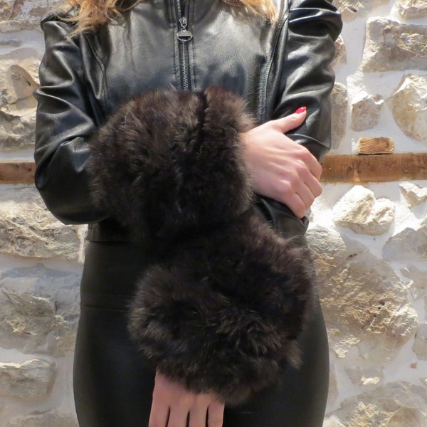 Fur Cuffs - Etsy