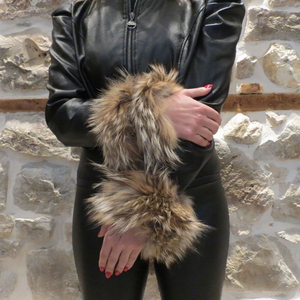 Fur Cuffs - Etsy