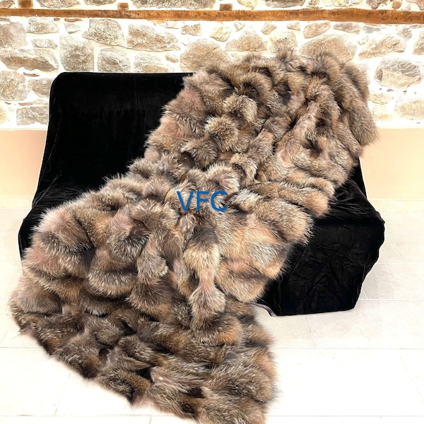 Real Furs Blanket - Etsy