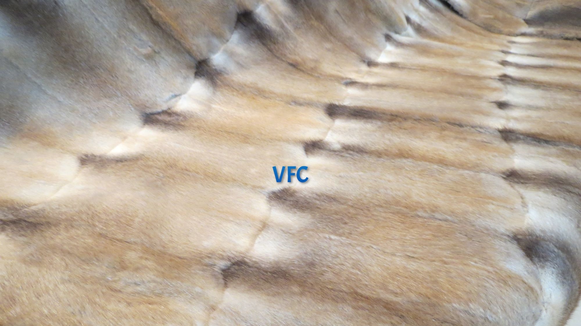 Real Full Skin Muskrat Natural Fur Throw Blanket Throw - Etsy