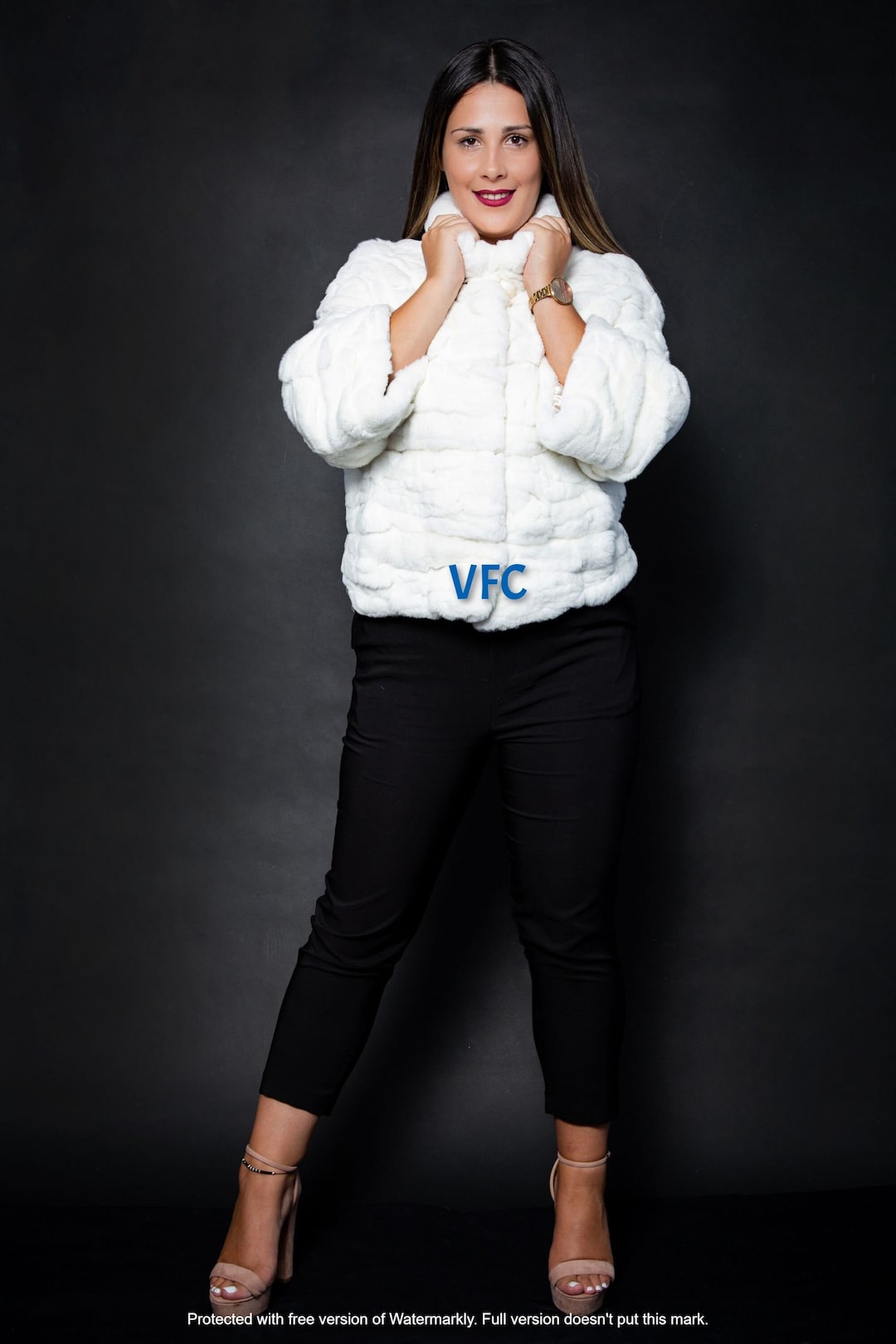 Natural White Orylag Coat, Wedding Coat, Real Orylag Rex Fur Coat, Real ...