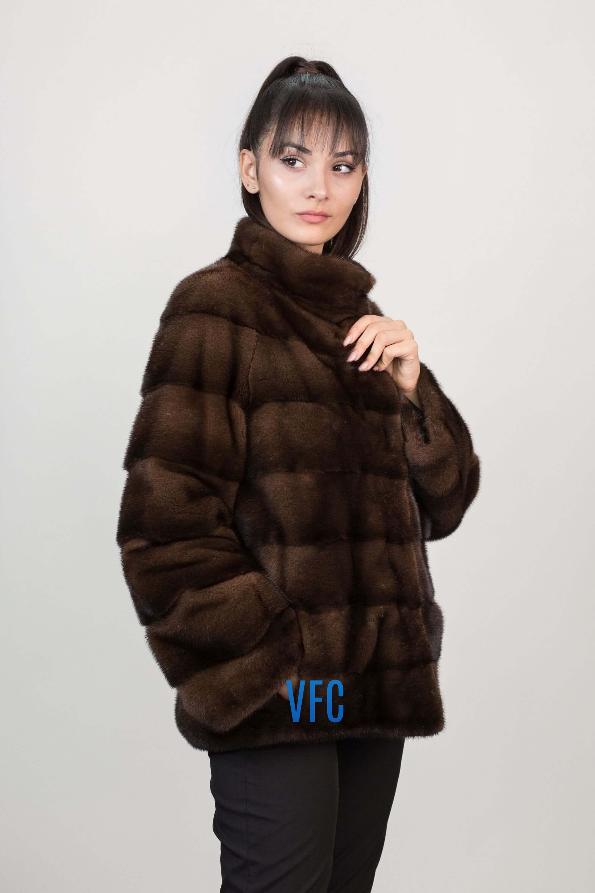 Demi-buff Full Skin Mink Fur Jacket Real Mink Fur Jacket - Etsy