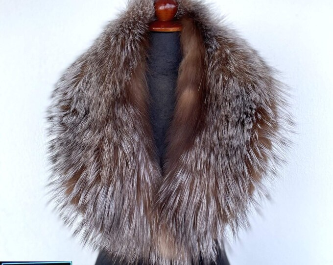 1950s Fox Fur Collar Vintage 50s Fox Fur Wrap Collar Shawl - Etsy