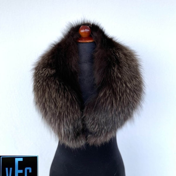 Real Fur Collar - Etsy