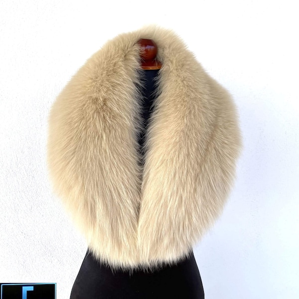 Real Fur Collar - Etsy