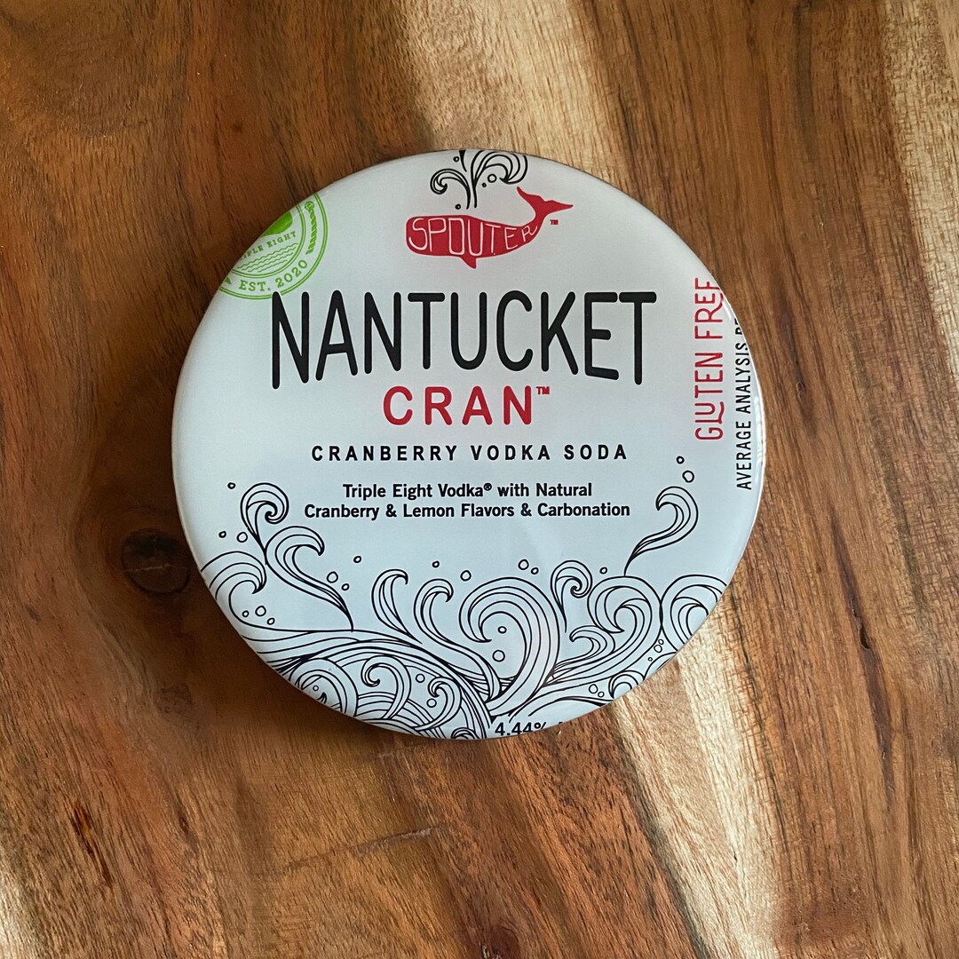 Recycled Cisco Nantucket Cran Vodka Soda | Can Coaster | Handmade ...