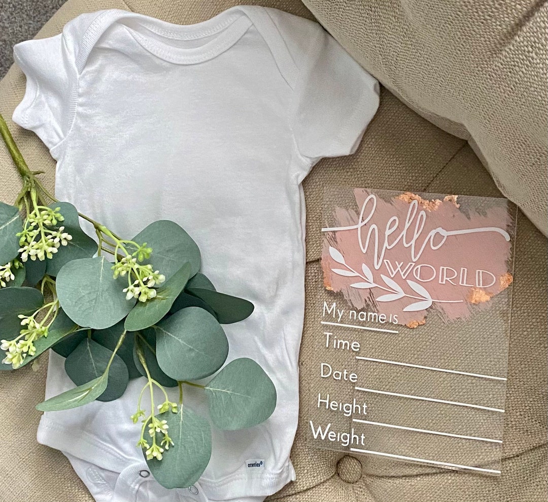 Baby Announcement , Baby Announcement Sign , Baby Stat Announcement ...