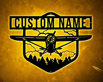 Aviation Led Sign - Etsy