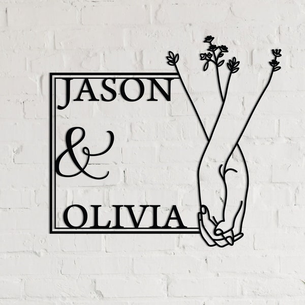 Metal Art Couple - Etsy