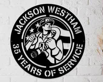 Retired Metal Sign | Etsy