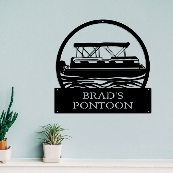 Pontoon Welcome Sign - Etsy