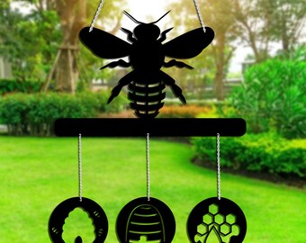 Bumble Bee Wind Chime - Etsy